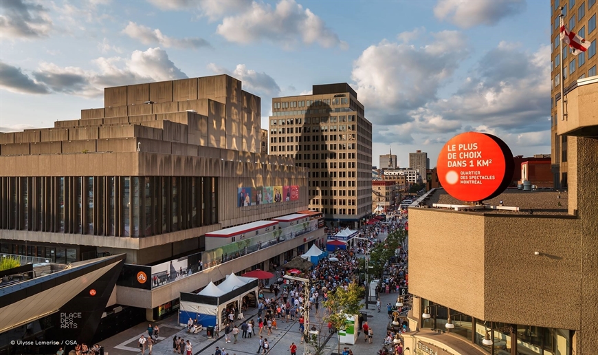 Activités estivales au centre-ville de Montréal - Accès International